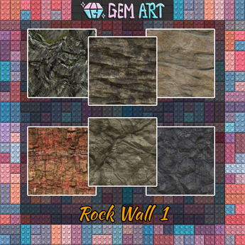 Second Life Marketplace - Rock Wall (1)